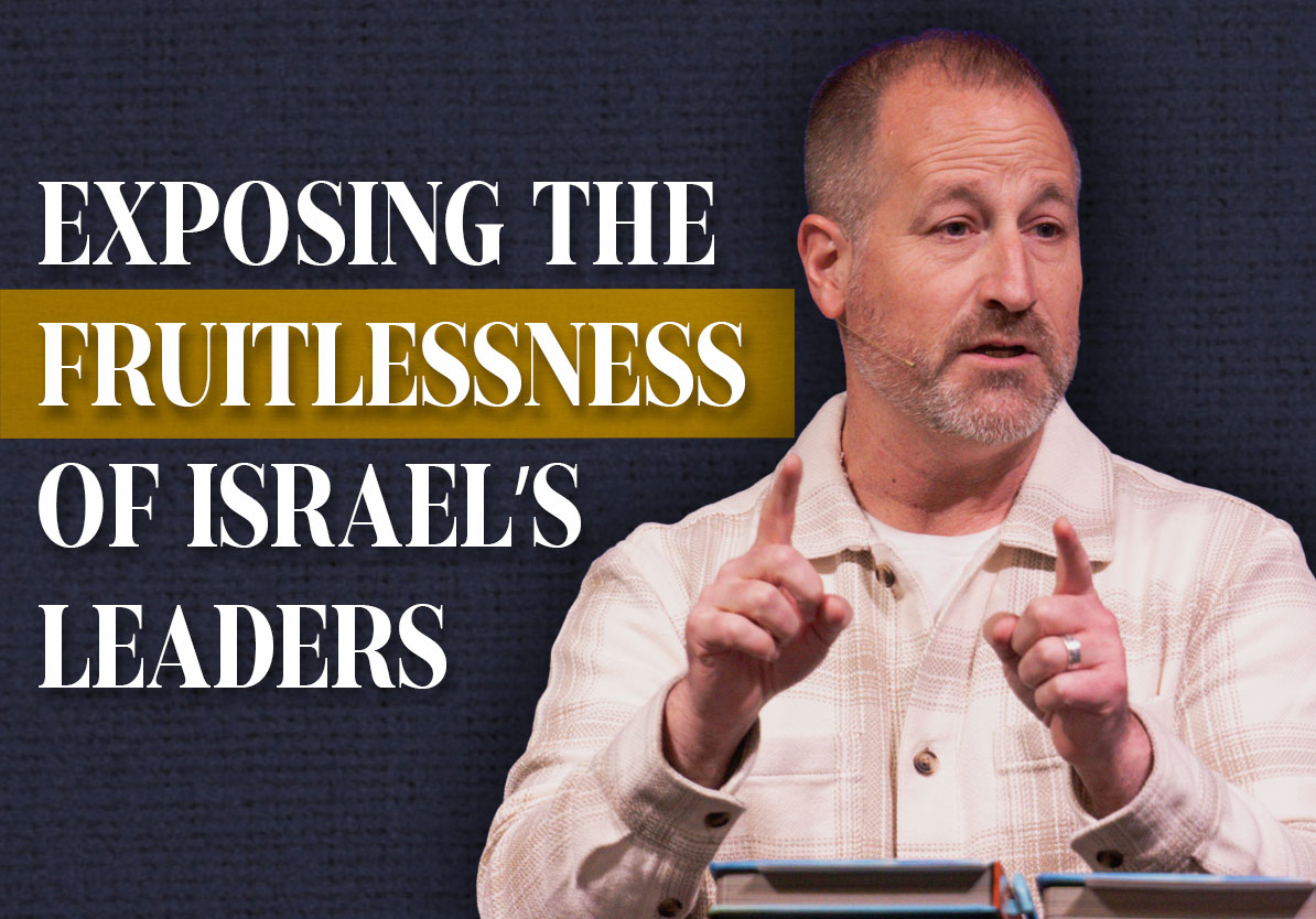 Brent Smith: Exposing the Fruitlessness of Israel’s Leaders | Matthew 21:18-32 - Riverside ...
